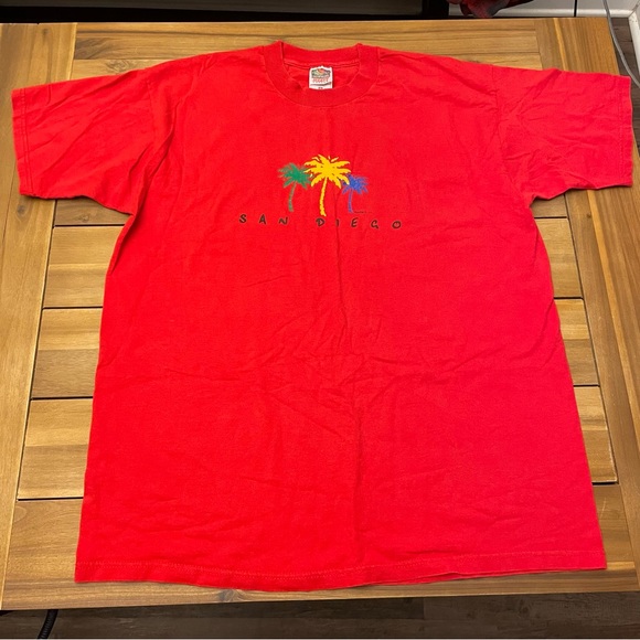 Fruit of the Loom | Shirts | Vintage 9s San Diego California Tourist ...